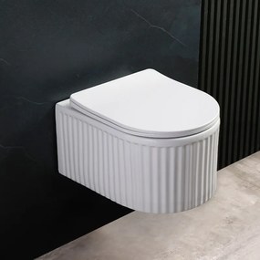 BPS-koupelny Podomítkový modul Geberit DuoFix s WC mísou LA-WH-RIM-03 + ovládací tlačítko Delta 50 chrom