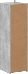 skříňka na boty, botník, 6 polic, dřevo, 92x36x32 cm, beton šedá, Dekorino BB20260075