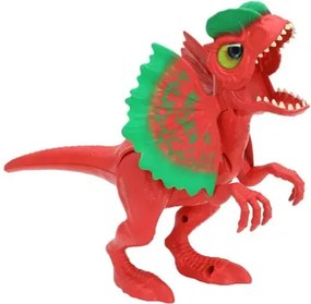 DINOS UNLEASHED Interaktivní dinosaurus Dilophosaurus / Zvuk a chůze /
