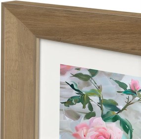 Tištěný obraz s rámem 75x56 cm Blooming Roses – Styler