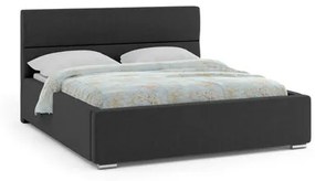 Čalouněná postel NEVADA 180x200 cm Černá