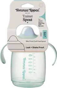 Tommee Tippee Tréninkový hrneček se savičkou 240 ml 6m+ zelená