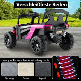 Costway Dětské 12 V elektrické auto s dálkovým ovládáním Electric UTV Truck