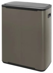 Brabantia Bo Touch Bin 2 x30l platinová 221521