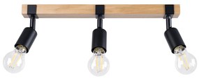 Sollux Lighting Stropní svítidlo ZUCA 3 Černá
