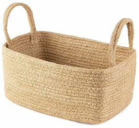 Compactor Úložný košík BASKET z přírodní juty, 24 x 15 x 12 cm