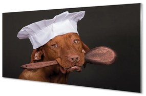 akrylový obraz dog chef 140x70 cm