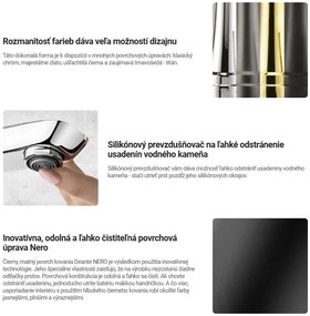 Deante Arnika, nástěnná vanová baterie, černá matná, DEA-BQA_N10N