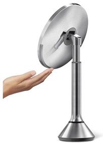 Kosmetické zvětšovací zrcadlo s osvětlením (5x) ø 20 cm Sensor – simplehuman