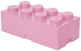 OnaDnes -20% Lego® Světle růžový úložný box LEGO® Smart 25 x 50 cm