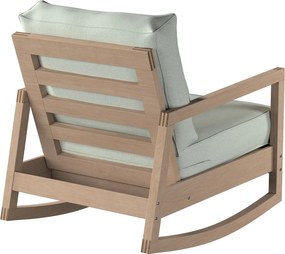 Potah na křeslo IKEA Lillberg barva modrá látka pletený vzor