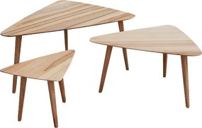 Konferenční stolky TRIPLE BUK (na výběr více variant)