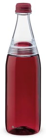 ALADDIN Fresco Twist &amp; Go plastová láhev na vodu s dvojitým uzávěrem 700 ml  Burgundy Red
