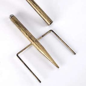 Krmítko pro ptáky zlatá patina 105 cm