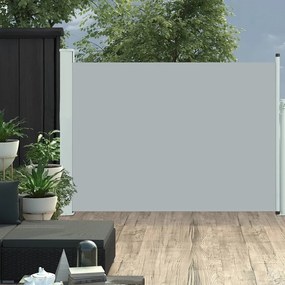 vidaXL Zatahovací boční markýza/zástěna na terasu 100 x 500 cm [48382] Barva: Šedá