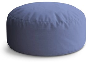 Sablio Taburet Circle Fialově modrá: 40x50 cm