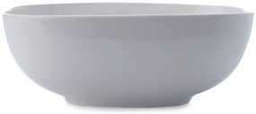 Maxwell Porcelánová servírovací mísa White Basics, bílá, hladká 25 cm