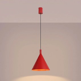 Sollux Lighting Závěsné svítidlo NOX 25 červené