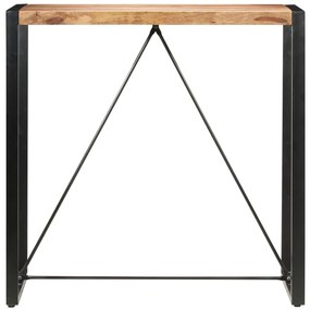 vidaXL Barový stůl 110 x 60 x 110 cm masivní sheeshamové dřevo