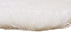 Lorena Canals koberce Vlněný koberec Woolly - Sheep White - 75x110 tvar kožešiny cm