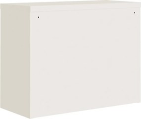 Kartotéka bílá 90 x 40 x 70 cm ocel 339720