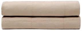 Světle hnědý bavlněný prošívaný přehoz 180x260 cm Isor – Kave Home