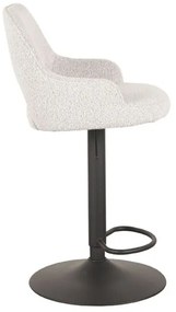 LABEL51 barová židle FER bílé bouclé CM-55.013