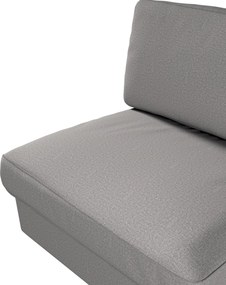 Potah na neskládací křeslo IKEA Kivik barva šedá látka pletený vzor