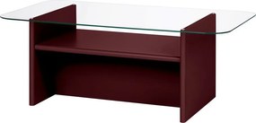 Vínový konferenční stolek 63x100 cm Tovo – noo.ma