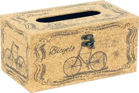 Box na kapesníky Bicycle, 25 cm