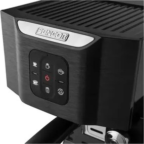 SENCOR SES 4040BK černá / Poloautomatický kávovar / 1450W / 20 bar / 1