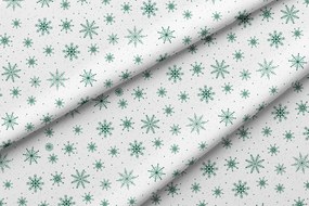 Ubrus vánoční teflonový - V-04 - zelený Rozměry: 140x200, Tvar: Obdélník