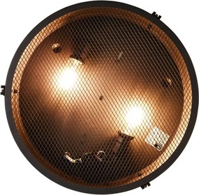 Brilliant - Stropní svítidlo ZOIS 2xE27/28W/230V pr. 42 cm černá