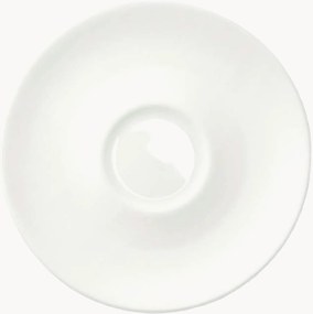 Sada podšálků z kostního porcelánu Cross White, 6 dílů