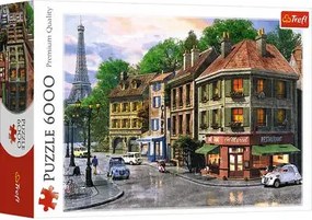 Trefl - Puzzle - Ulice Paříže  / 6000 dílků / 136 x 96 cm / věk od 3 l