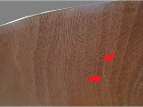 Kulatý jídelní stůl v dekoru dubu ø 137 cm Cep - II. jakost – Teulat