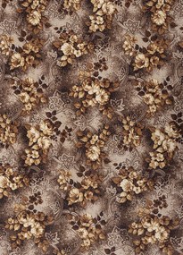 Koberce Breno Metrážový koberec WILSTAR 44, šíře role 400 cm, Hnědá, Vícebarevné