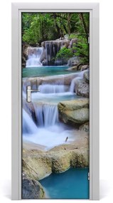 Fototapeta na dveře vodopád Thajsko 75x205 cm