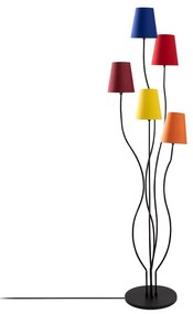 Designová stojanová lampa Daneil 160 cm vícebarevná
