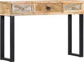 vidaXL Konzolový stolek 110 x 30 x 76 cm masivní mangovníkové dřevo [282761]