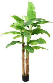 Umělý banánovník s květináčem 300 cm zelený 336315