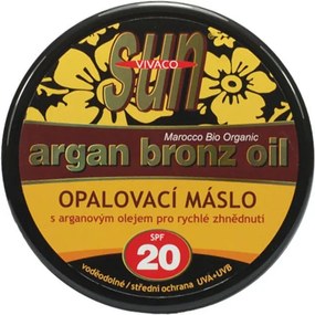 Opalovací máslo s arganovým olejem SPF 20 200 ml