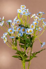Paramit MINI DAISY Aranžovací květina sedmikráska modrá 61 cm