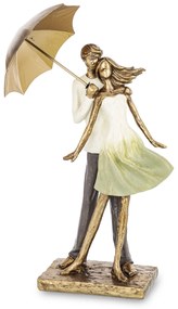 Figurka milenců pod deštníkem 154969