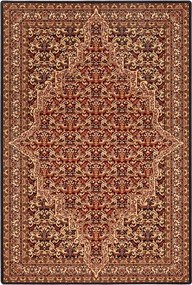 Vlněný koberec Agnella Isfahan Baruch Jantarový Rozměr: 80x120 cm