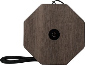 Bílá/šedá přenosná světelná dekorace na USB ø 8 cm Twist – Gingko