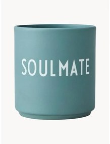 Designový pohárek's nápisem Favourite SOULMATE