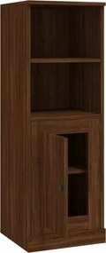 vidaXL Skříň highboard 36 x 35,5 x 103,5 kompozitní dřevo [816327] Barva: bílá s vysokým leskem