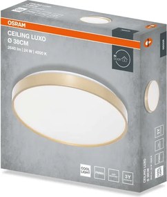 Osram - LED Stropní svítidlo CEILING LUXO LED/24W/230V pr. 38 cm zlatá
