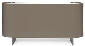 BIZZOTTO Dřevěná komoda OTILIA hnědá 160x80 cm